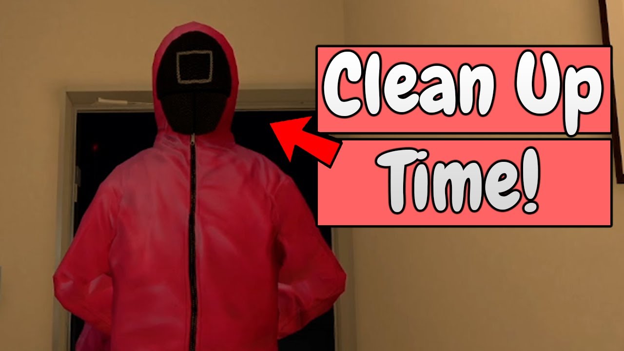 Squid Game Soldiers Came To My House! - YouTube