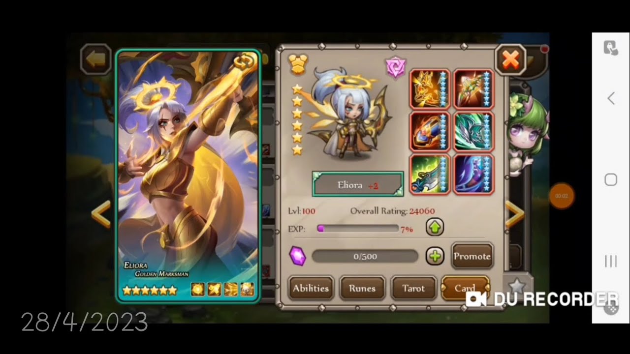 Soul Hunters Eliora 6* Awakening Spot Light - YouTube