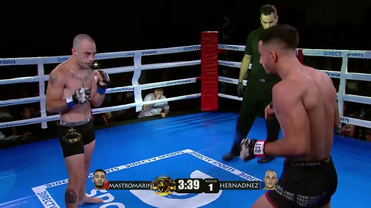 Mauro Mastromarini de TEAM FENIX MMA vs Matias Hernandez Inca MMA - YouTube