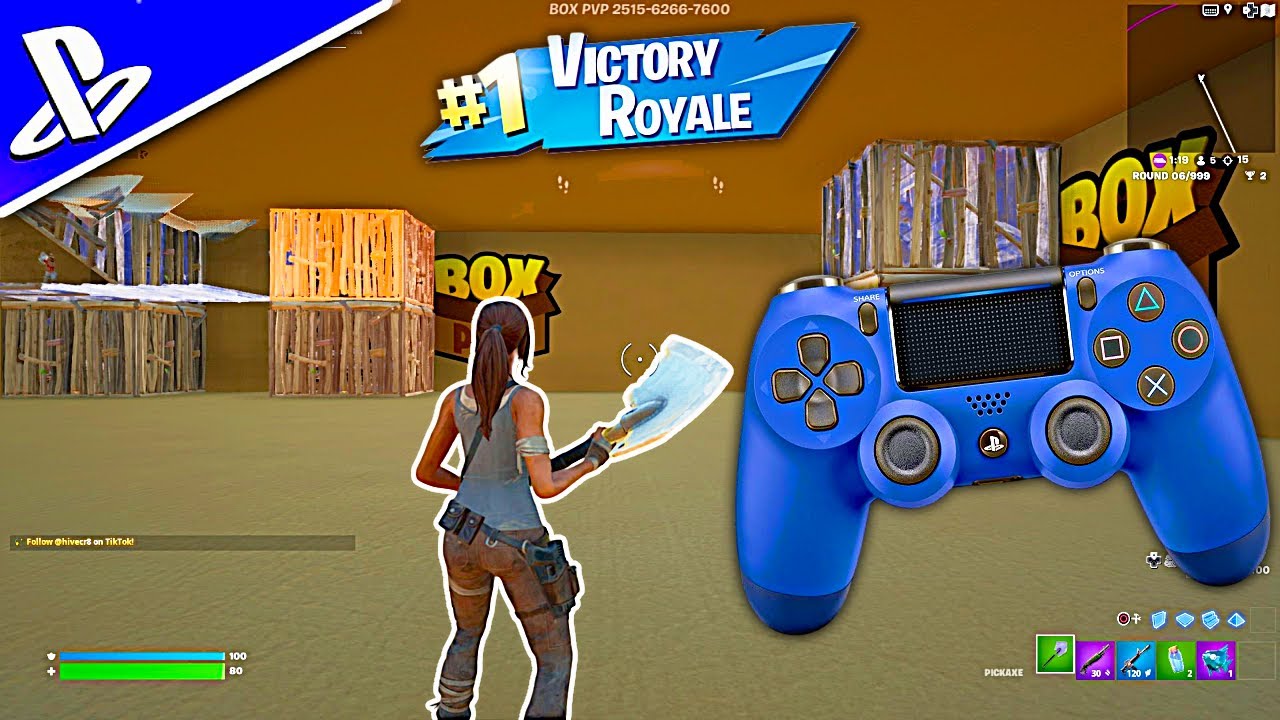 PS4 Fortnite BOX PVP Gameplay 📦 (4K 60FPS) - YouTube
