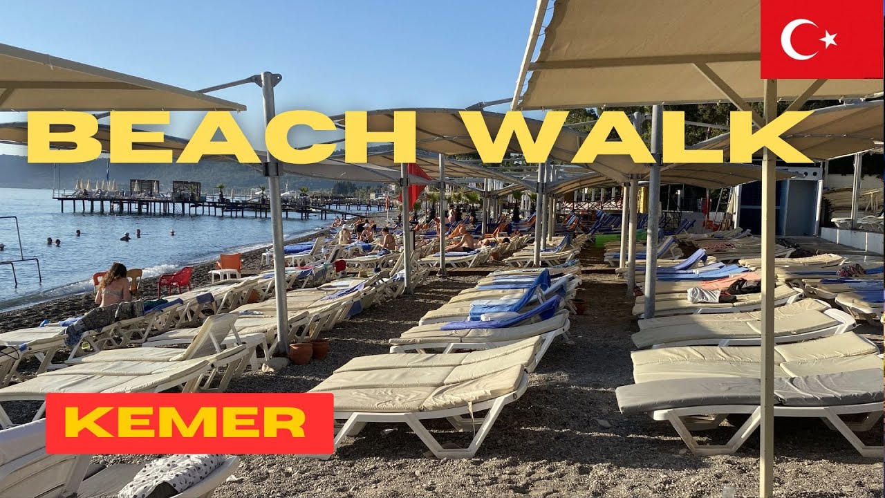 KEMER BEACHES MORNING WALK | RANNÁ PRECHÁDZKA PO PLÁŽACH KEMERU ...