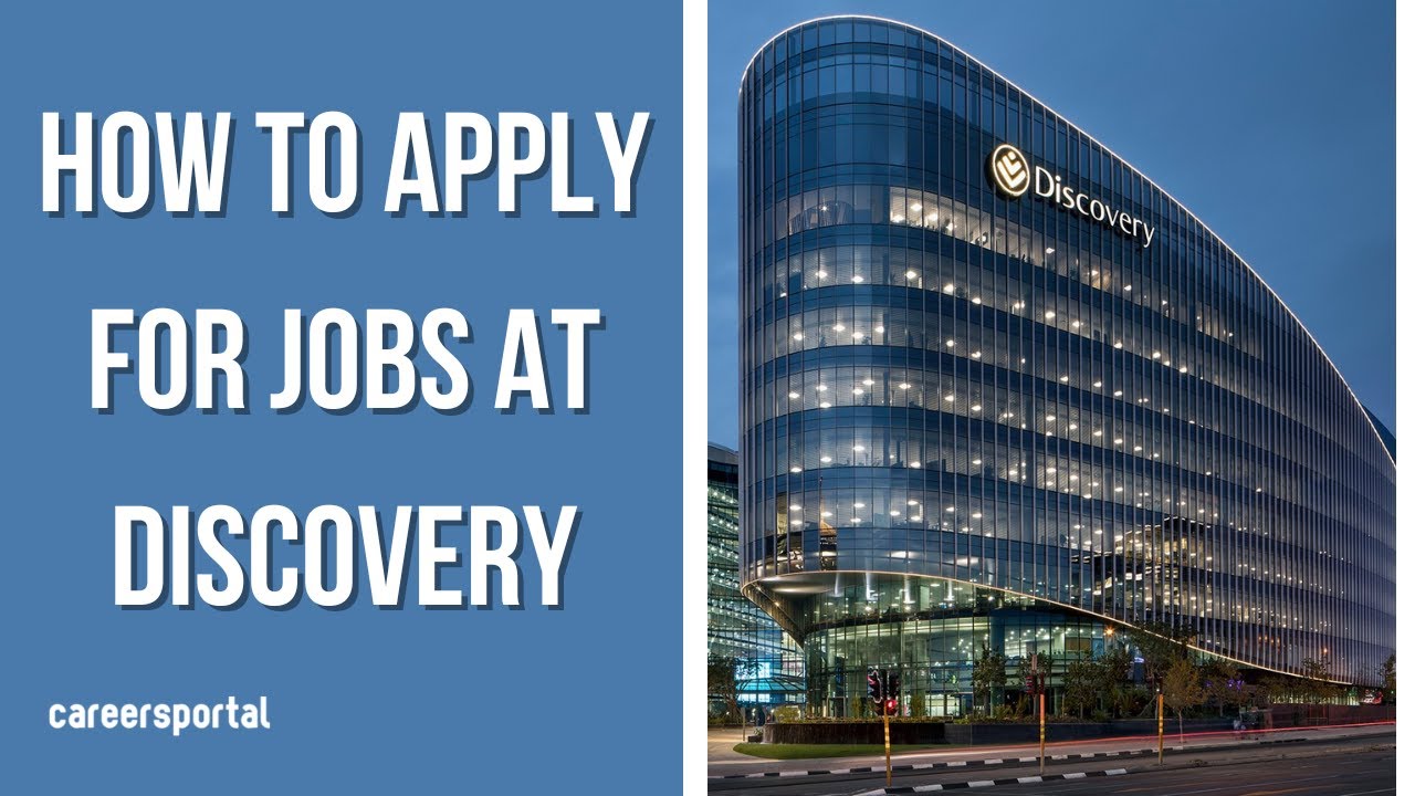 How To Apply For Discovery Jobs | Careers Portal - YouTube