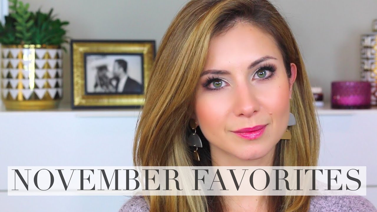 Current Monthly Favorites | November 2017 | Lisa J Makeup - YouTube