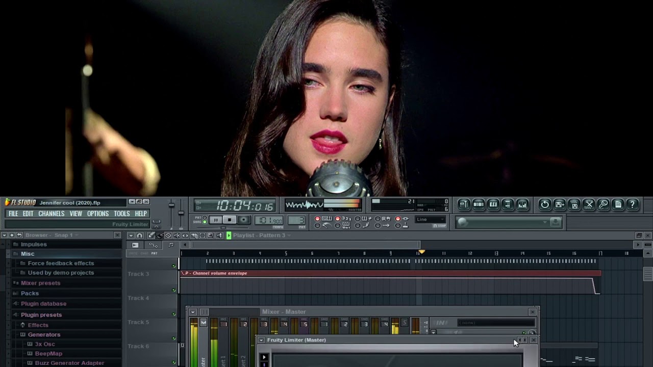 Jennifer Connelly Sway remix 2020 (unfinished) - YouTube