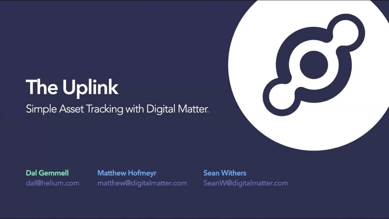 The Uplink: Simple Asset Tracking with Digital Matter - YouTube