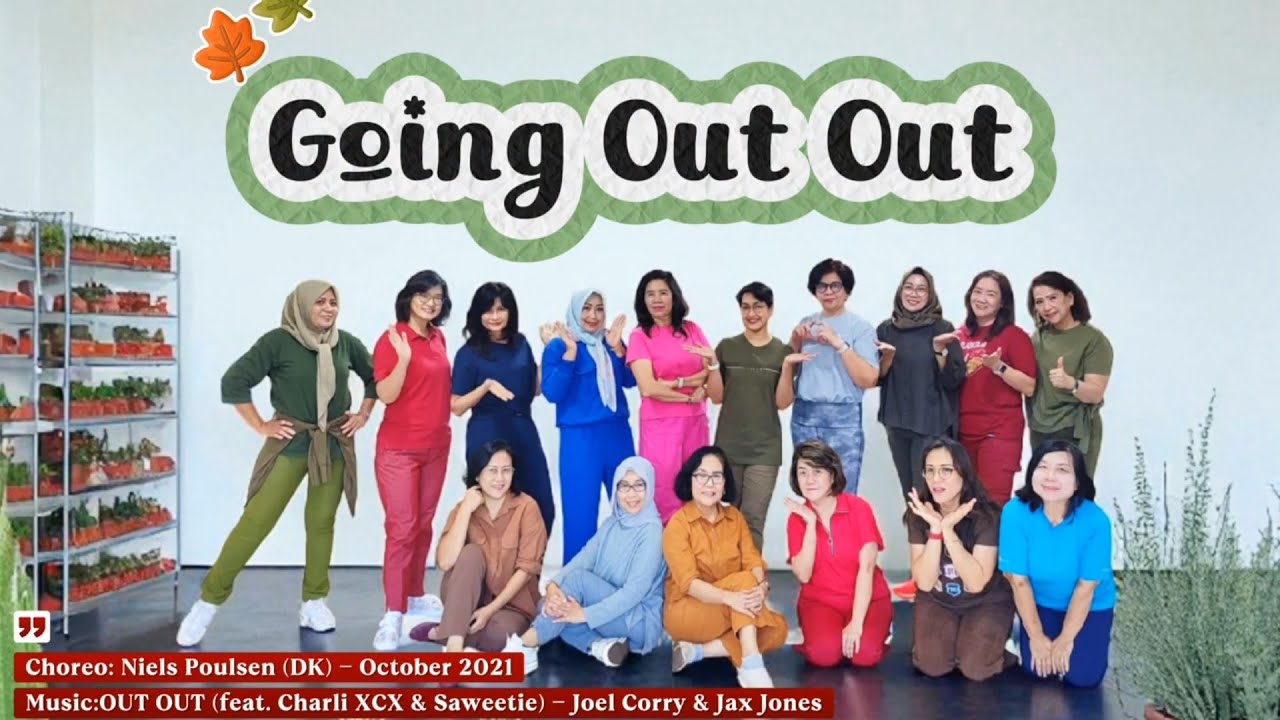 Going Out Out - Line Dance / Demo by Ptissy - YouTube