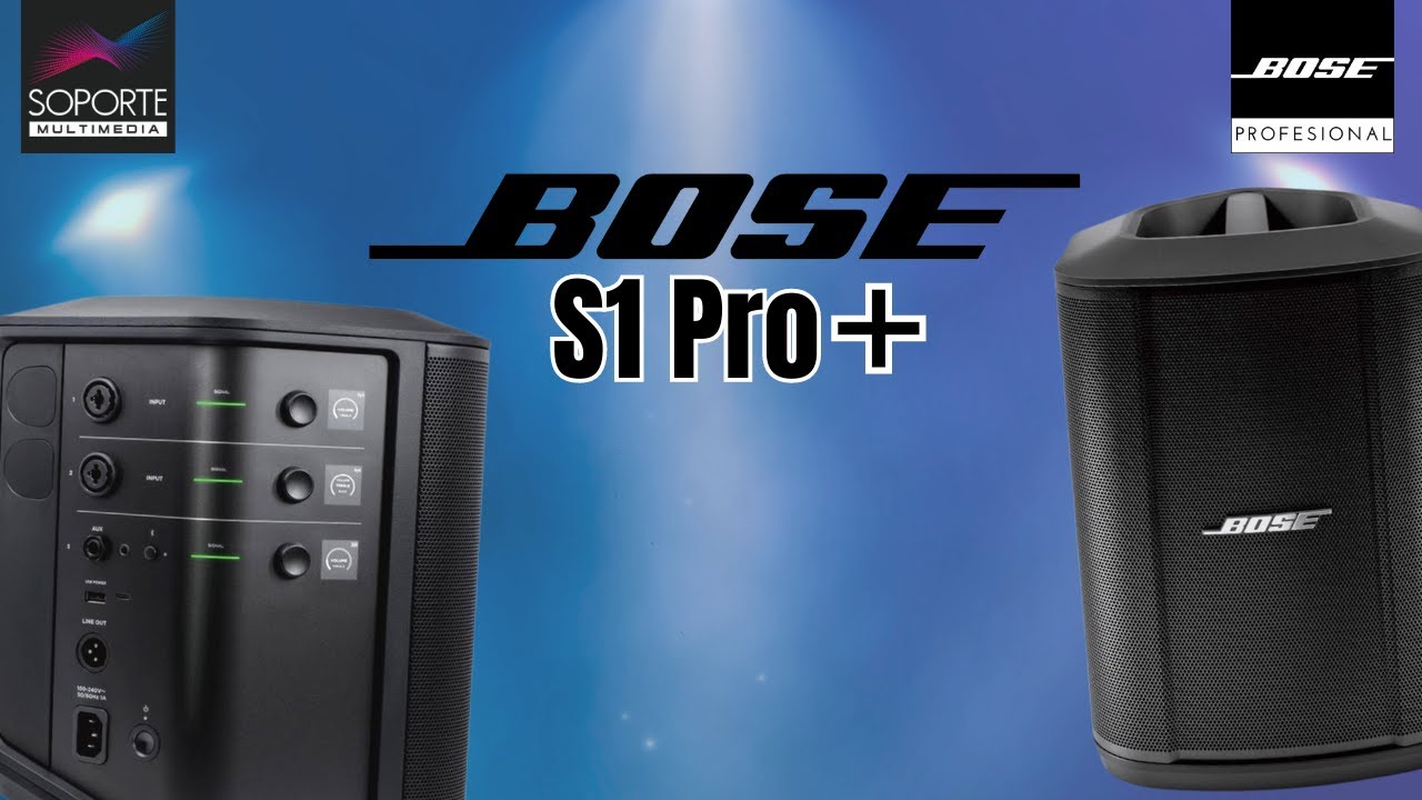 UNBOXING del nuevo BOSE S1 PRO+ en Perú - YouTube