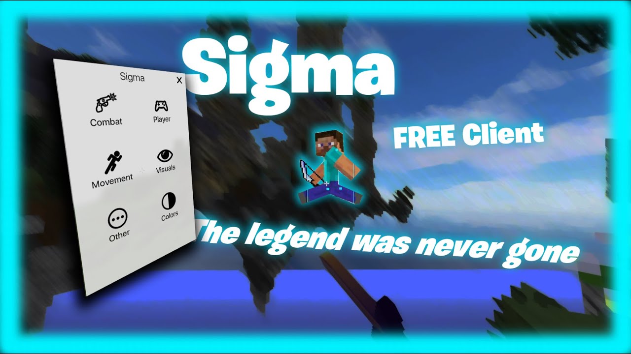 Using The OP *FREE* Sigma Client To Bully Children (on blocksmc) - YouTube