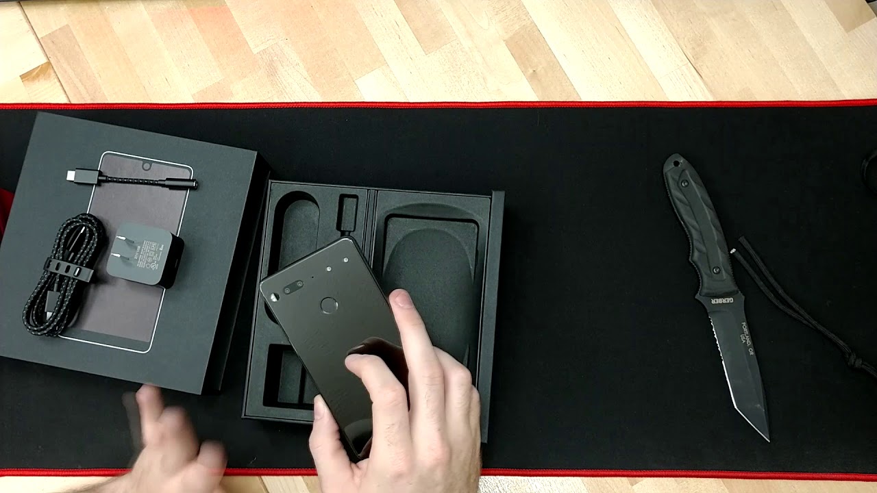 Essential phone UNBOXING! Finally - YouTube