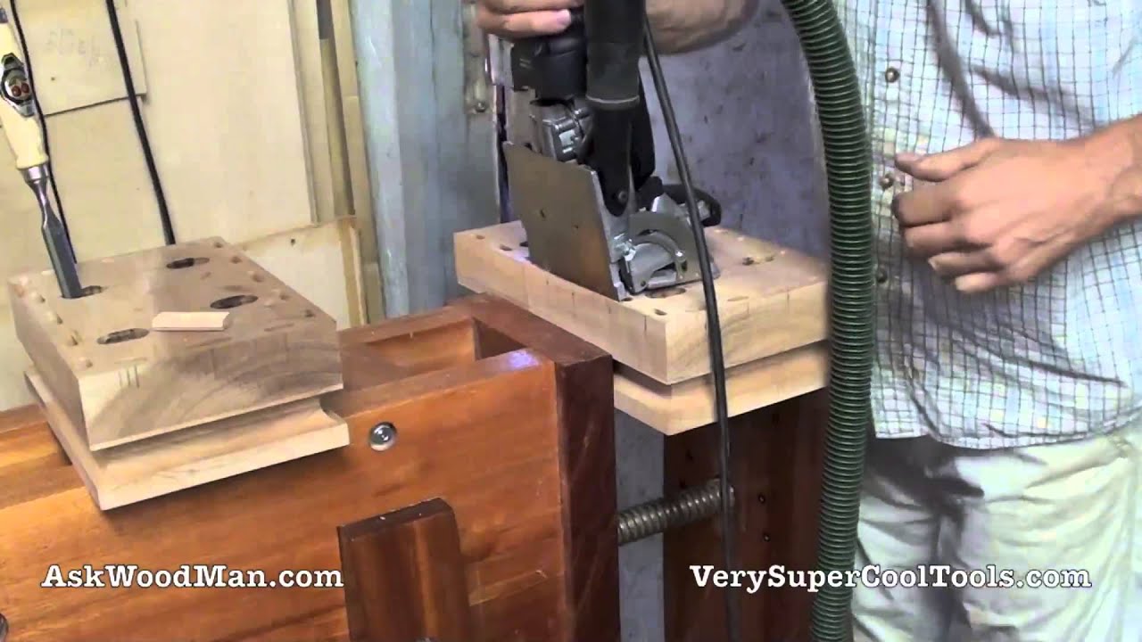 Using The Festool Domino To Cut Receivers For Tool Caddy 5/7 - YouTube