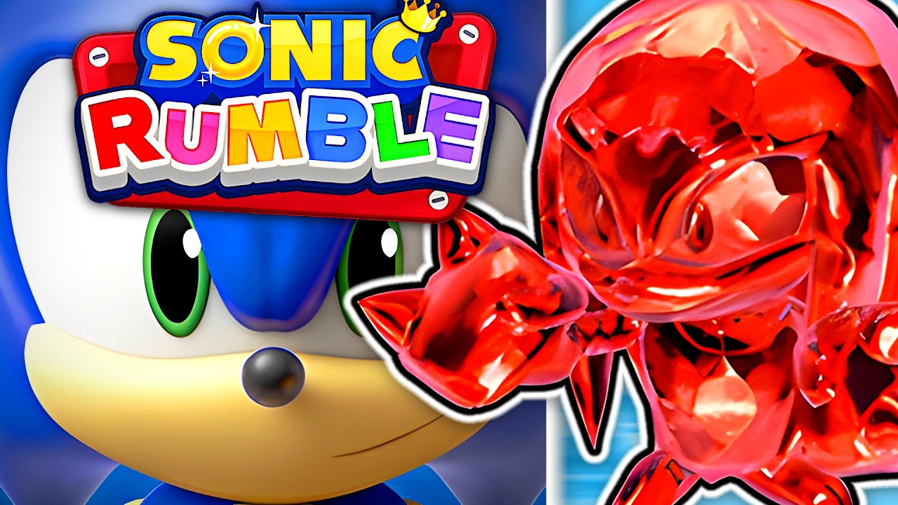 Playing KNUCKLES - Sonic Rumble (Mobile Gameplay) - YouTube