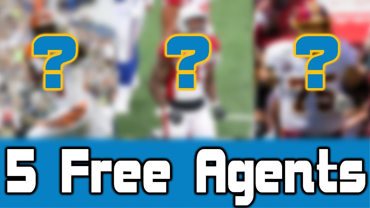 5 Free Agents The Los Angeles Chargers Should Sign This Offseason - YouTube