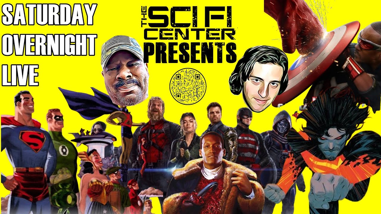 Saturday Overnight LIVE , RIP Tony Todd, DC Frontiers , MCU Trailers ...