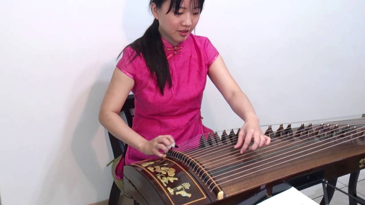 looking at the spring breeze 望春風 古箏演奏 guzheng music gucheng chinese ...