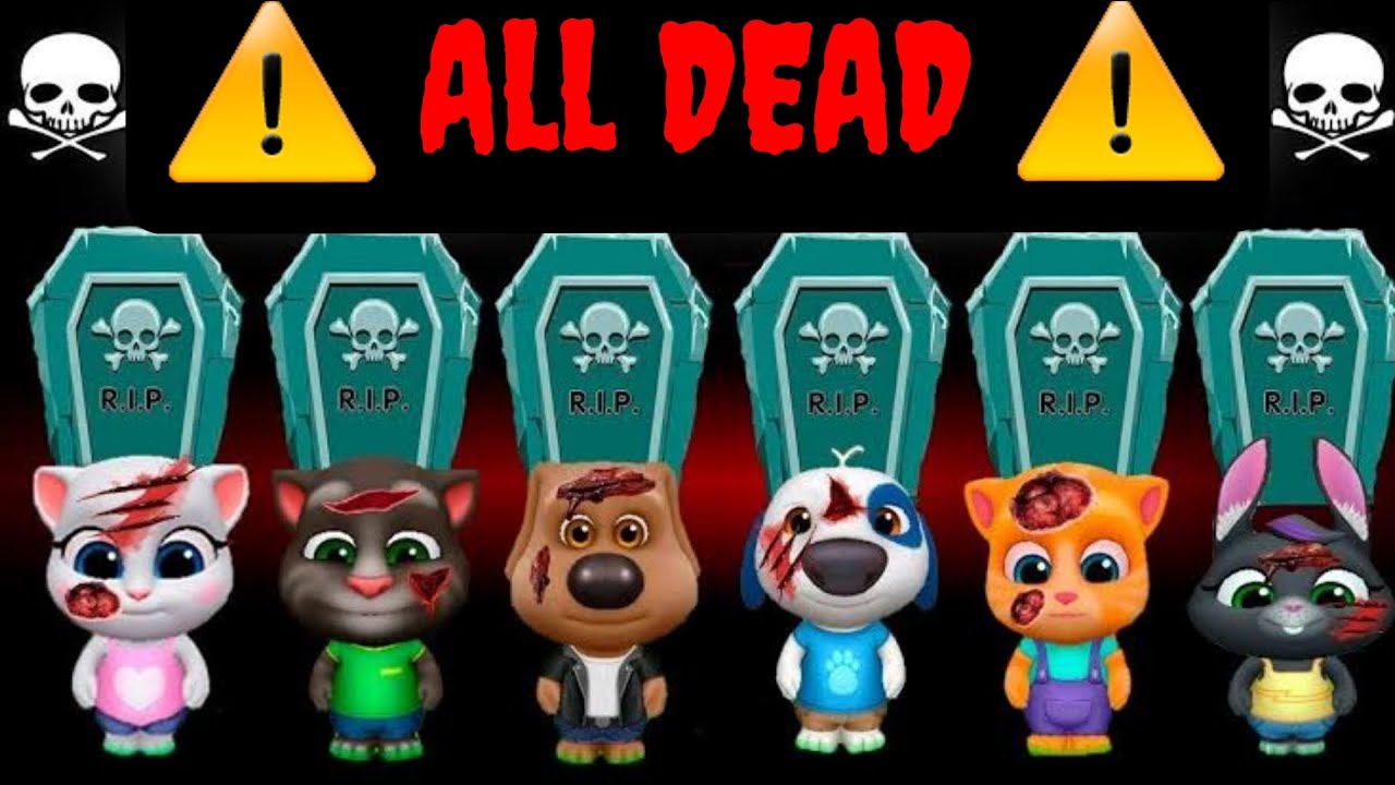 Zombie Attack to All Friends 🔴 My Talking Tom and Friends - Live Stream ...