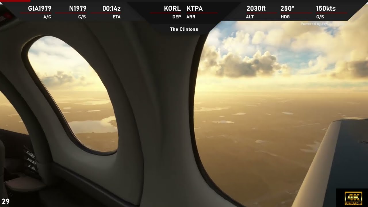 Scenic Window View Flight | 2024 Vision Jet | MSFS2020 Full Flight ...