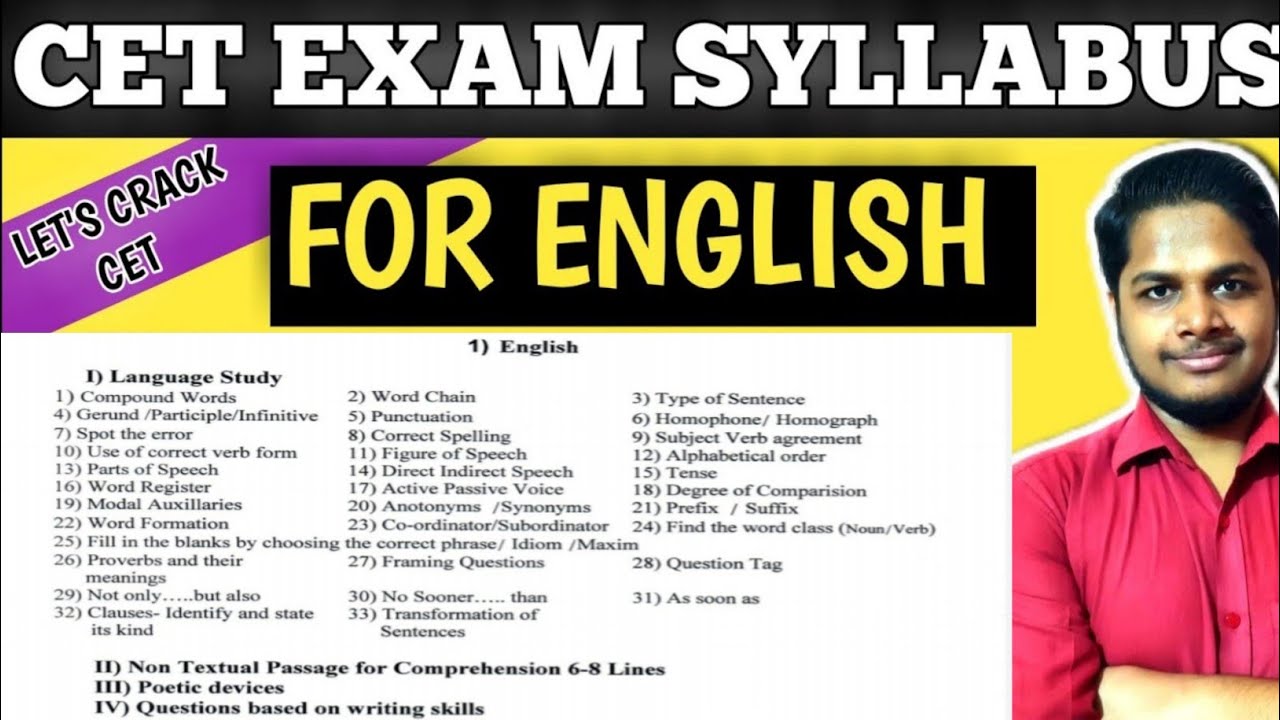 10th Class Cet Exam English Subject Syllabus 2021 10th Class Cet Exam 10th-class-cet-exam-english-subject-syllabus-2021-10th-class-cet-exam