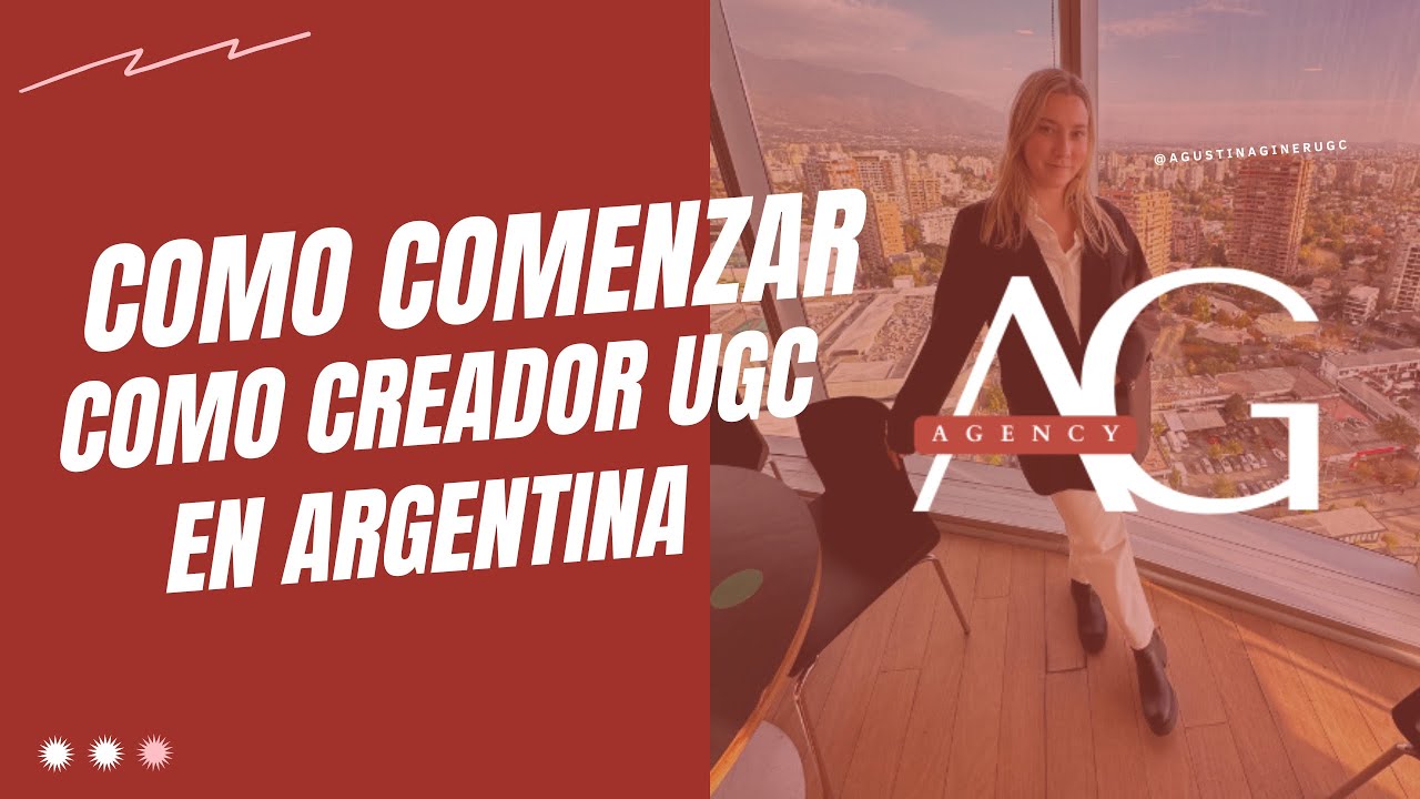Como comenzar como creador UGC en argentina? Pronto curso online! - YouTube
