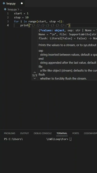 Python : For Loop - YouTube