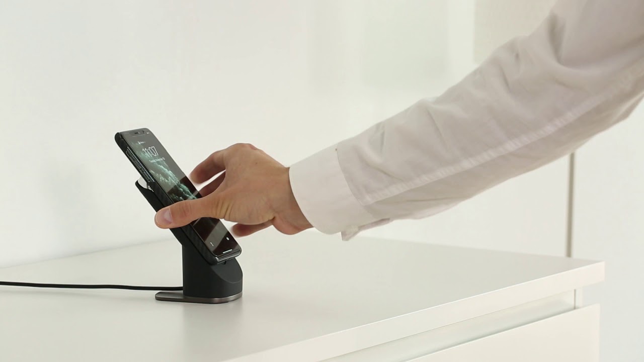 A Magnetic Wireless Charging Dock AND Portable Power Bank in One - YouTube