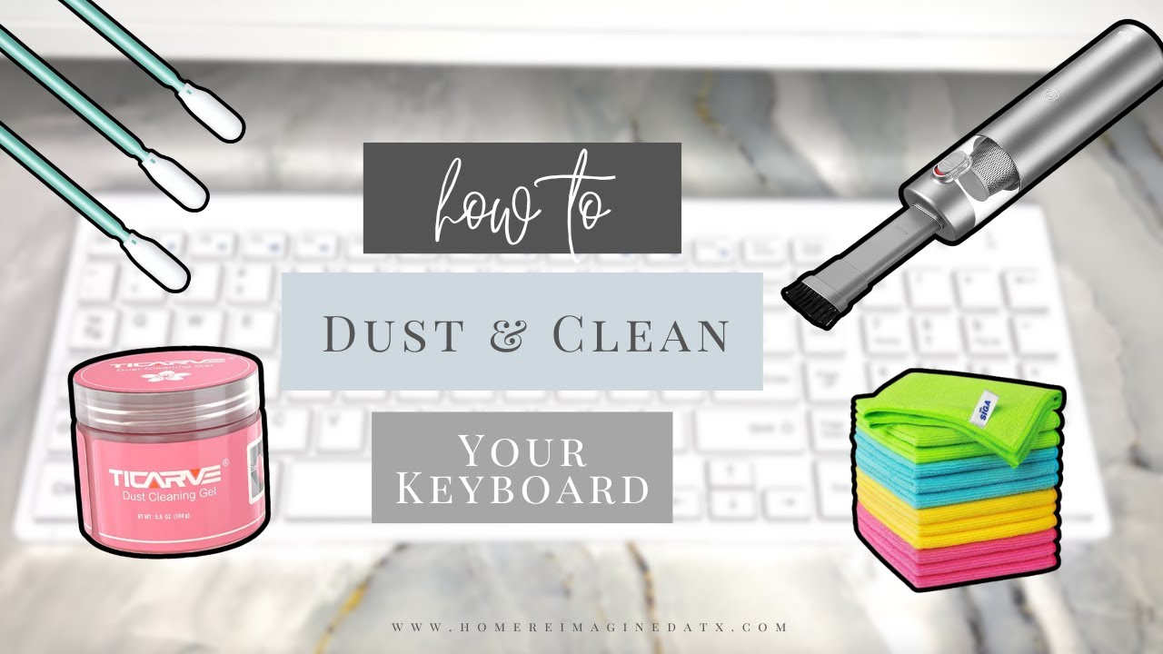 How To Clean Your Keyboard (& Remove Stuck Debris From Under Keys ...