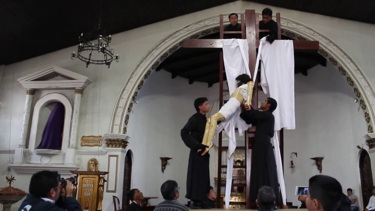 El descendimiento de Jesús - YouTube