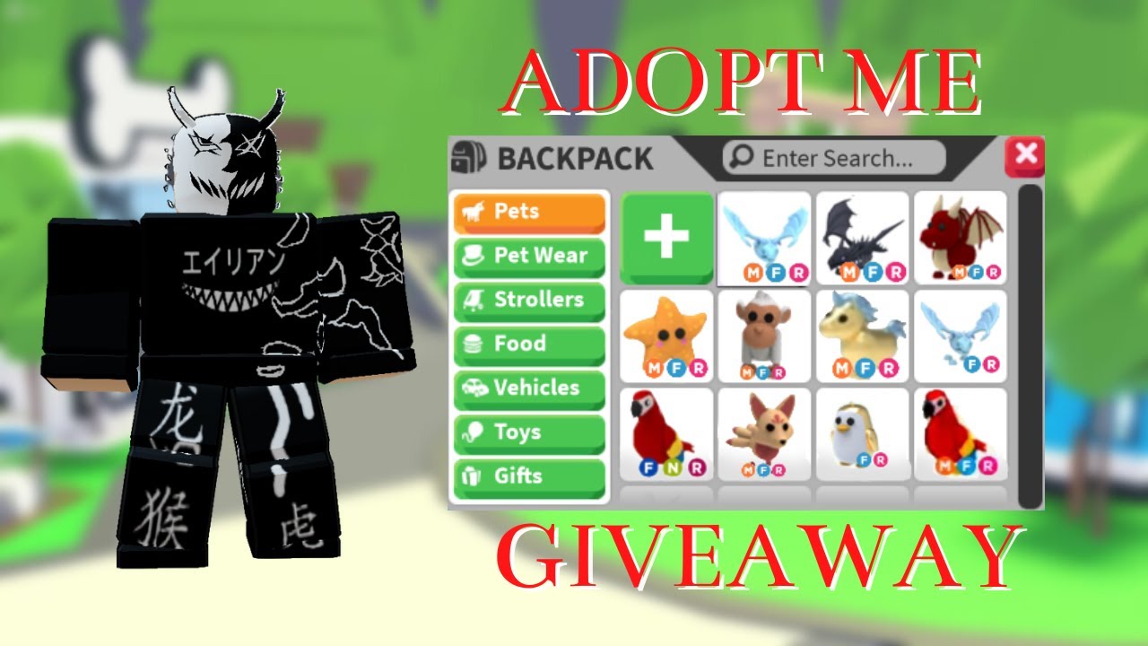 Roblox Adopt me giveaway |Adopt me Giveaway|*HUGE* - YouTube