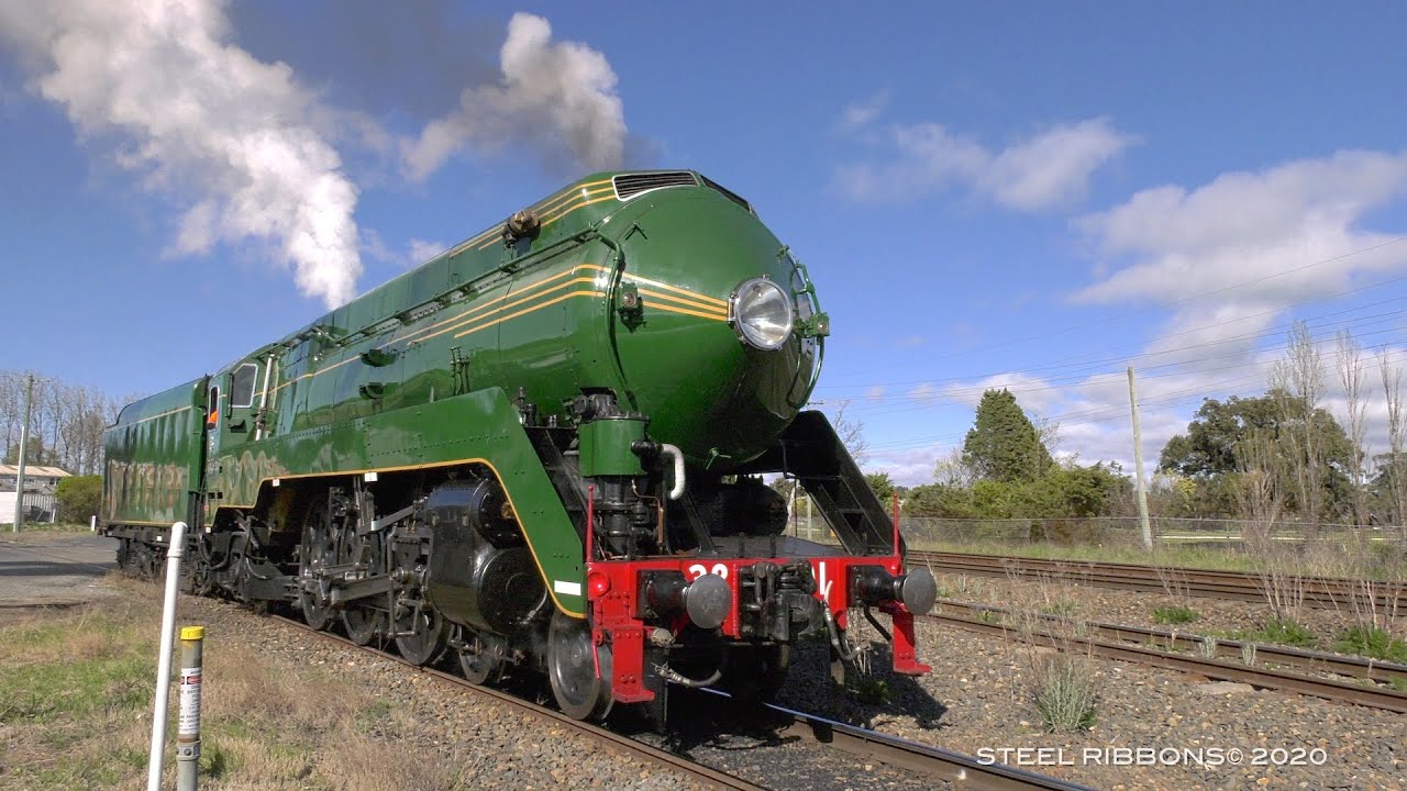 Steam Locomotive 3801 Load Trials Sept 2020 - YouTube