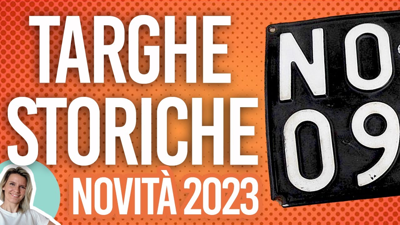 Targhe storiche: arriva il decreto attuativo - YouTube