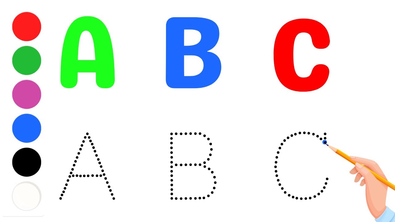 one two three Drawing, 1 to 100 counting, ABC drawing, ABCD, 123, 123 ...
