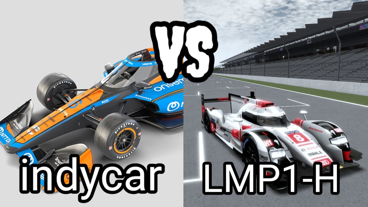 IndyCar vs LMP1-H in Fuji speedway [Roblox] - YouTube