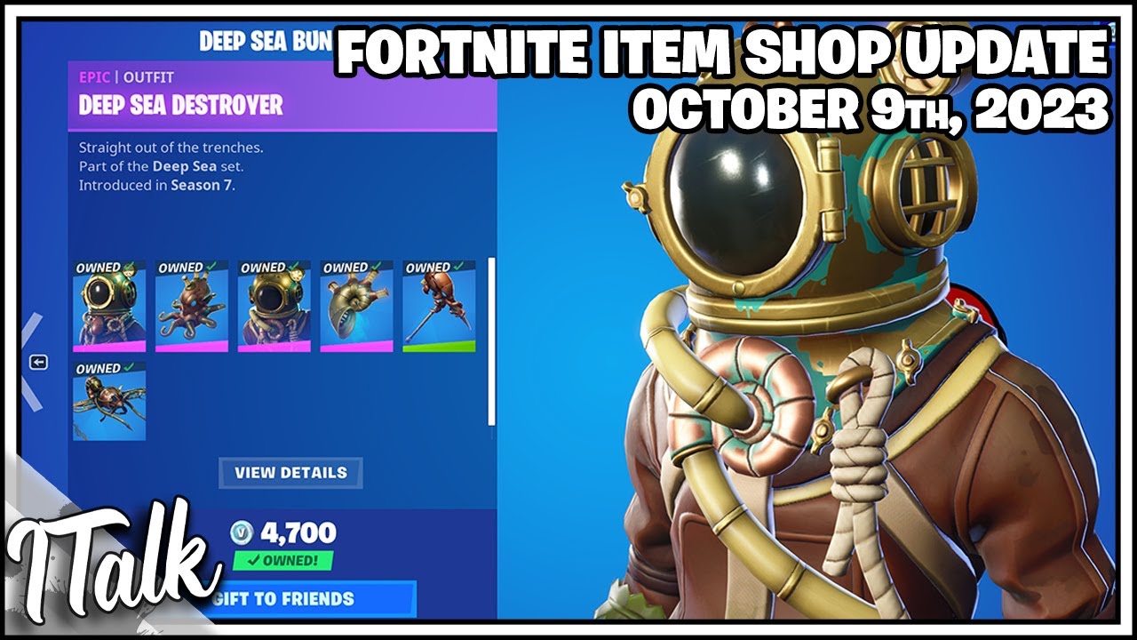 Fortnite Item Shop FORTNITEMARES TOMORROW! [October 9th, 2023 ...