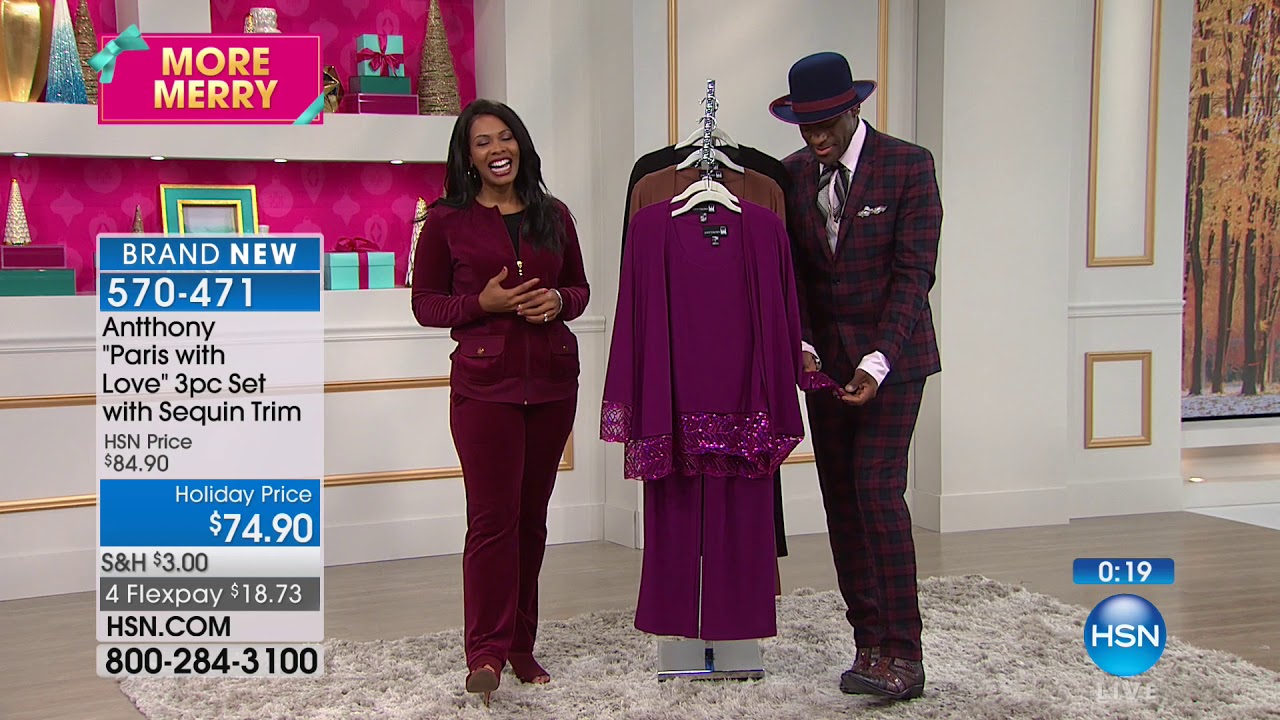 HSN | Antthony Design Original Fashions 10.30.2017 - 11 AM - YouTube