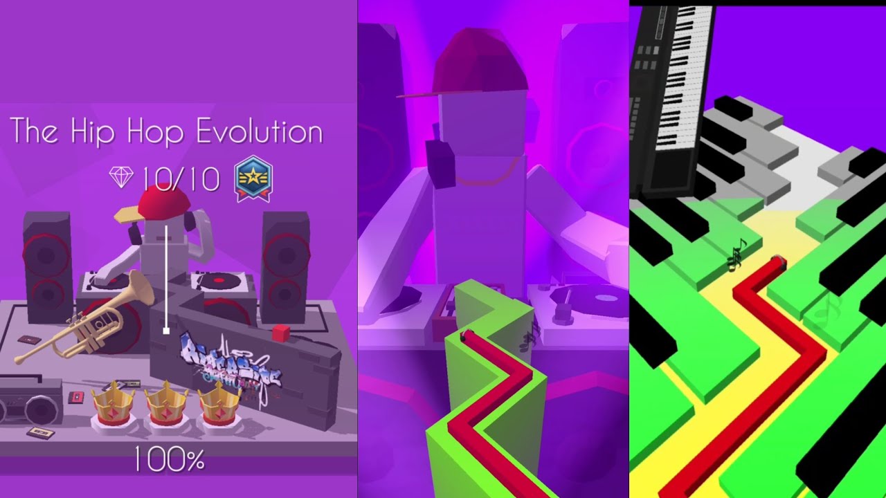 Dancing Line - The Hip Hop Revolution 10/10_DancingLineGame - YouTube