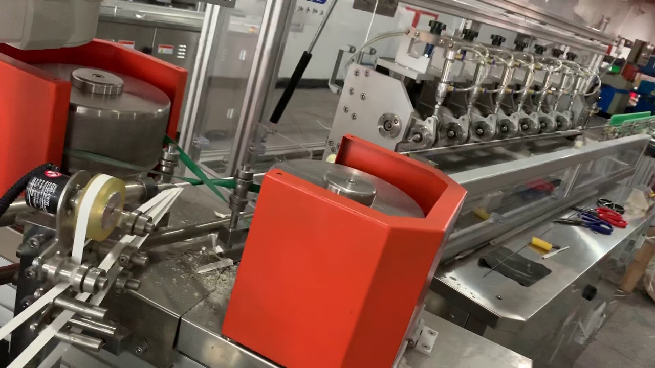 3.5mm paper straw machine with auto splicer from Jinshen - YouTube