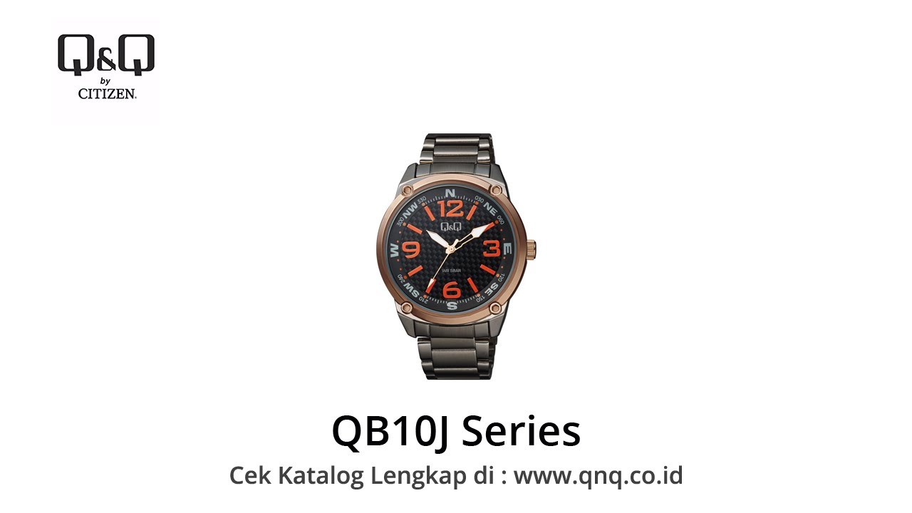 Q&Q Men's Fashion QB10J - Review & Setting Jam Tangan Pria Analog (Q&Q INDONESIA) - YouTube