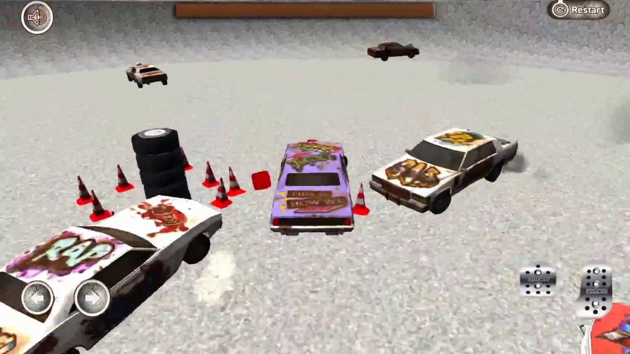 Real Destruction Derby - Overview, Android GamePlay HD - YouTube