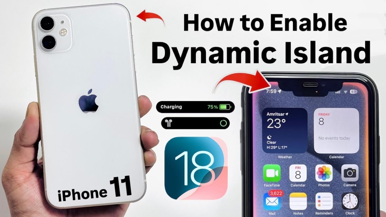 How to Install Dynamic Island on iPhone 11 (iOS 18) - YouTube