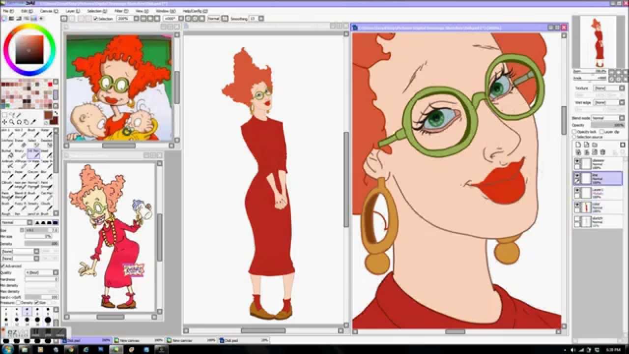 Drawing Didi Pickles - YouTube