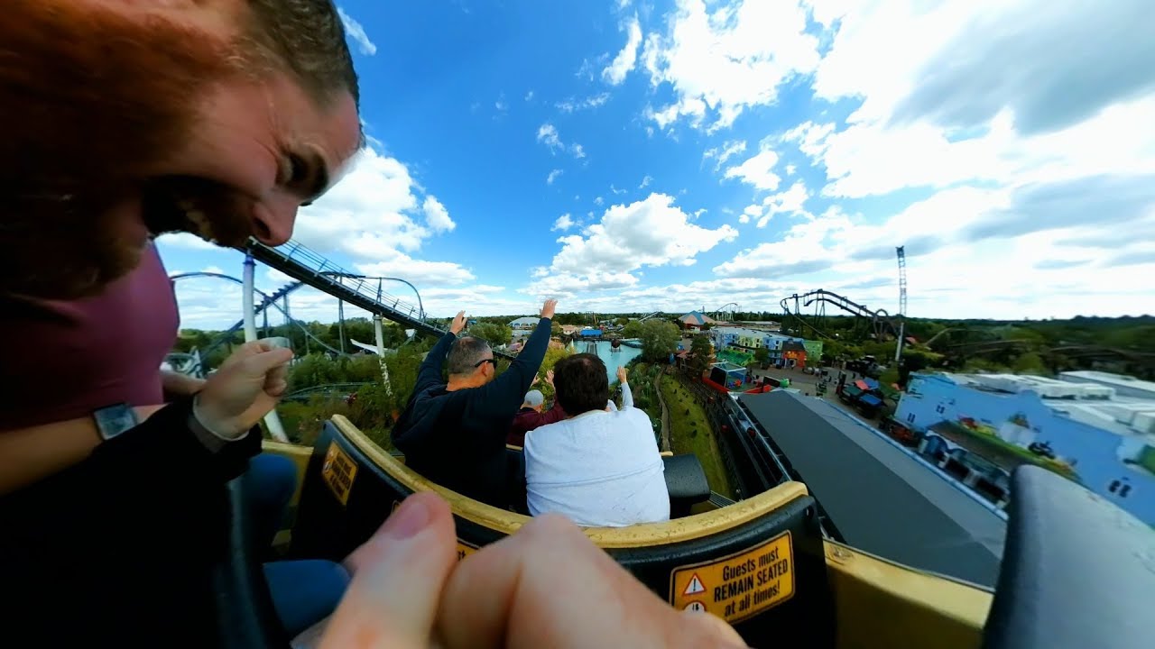 Ride the Tidal Wave at Thorpe Park in 360º - YouTube