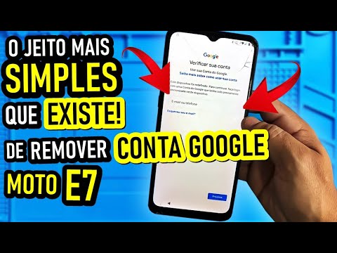 Como REMOVER Conta Google MOTO E7, E7 PLAY, E7 POWER e outros (SEM PC ...