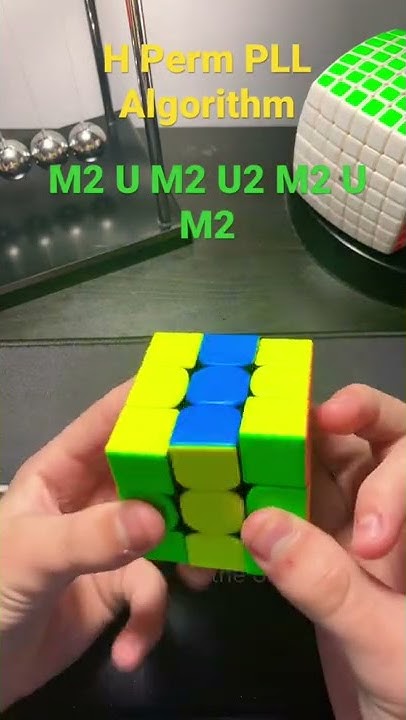 H Perm PLL Algorithm! - YouTube