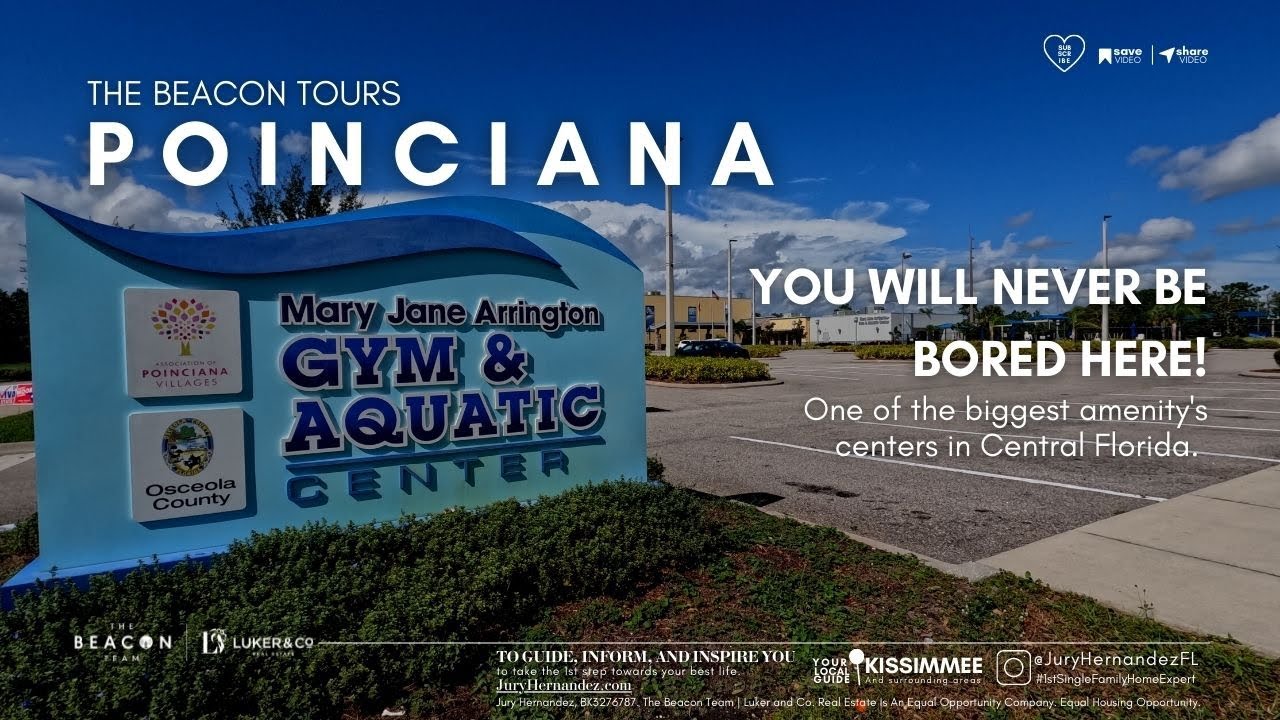 Mary Jane Arrington Gym & Aquatic Center | Poinciana, Florida - YouTube