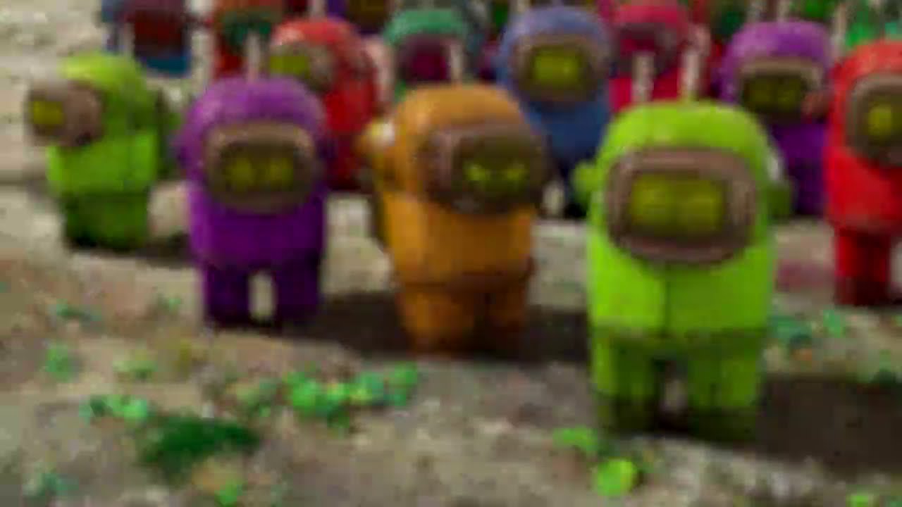 AMONG US, but with 99 IMPOSTORS - YouTube