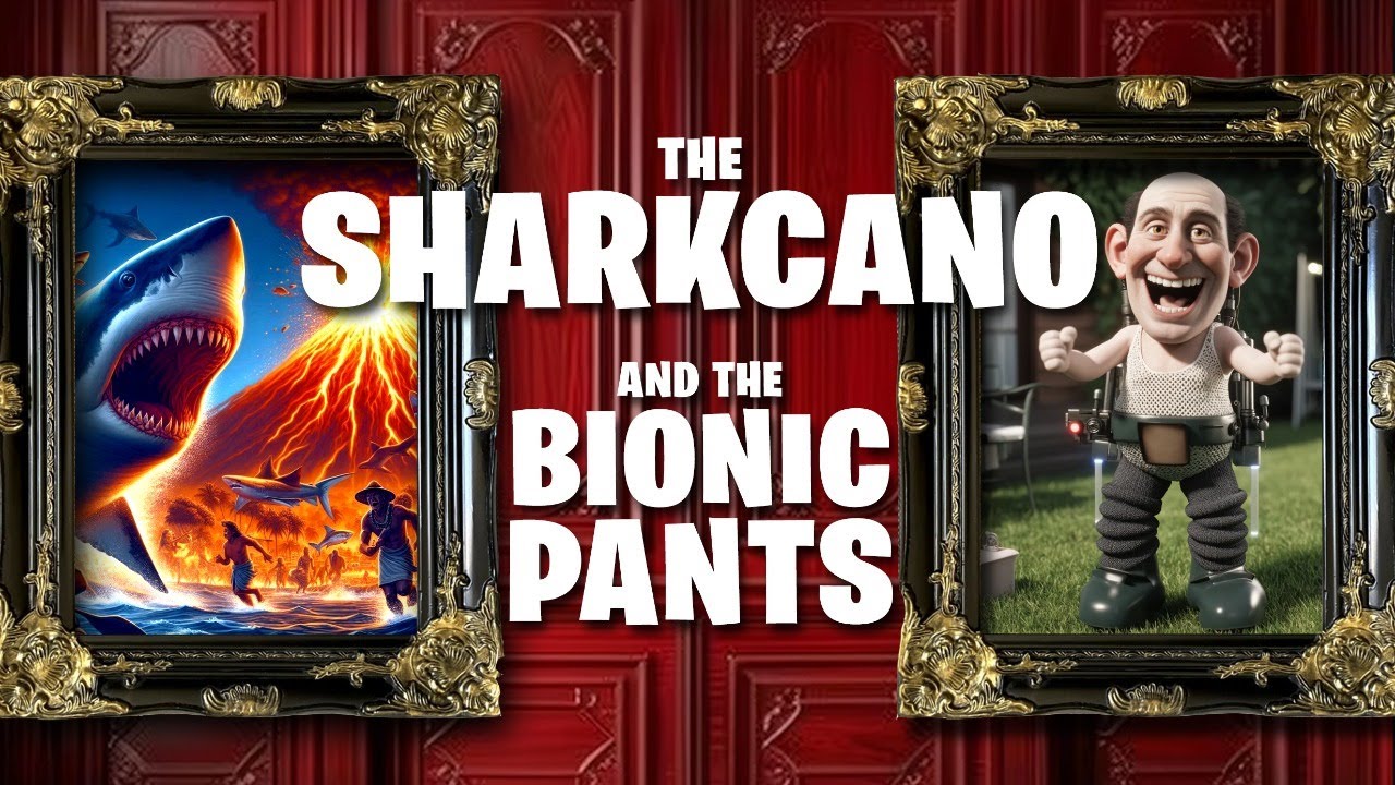 The SHARKCANO and the BIONIC PANTS - YouTube