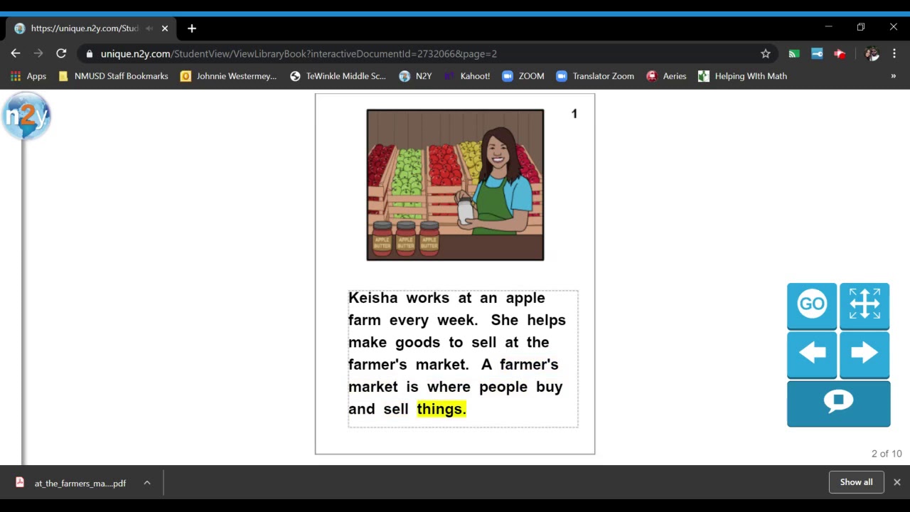 N2Y Library Book Questions - YouTube