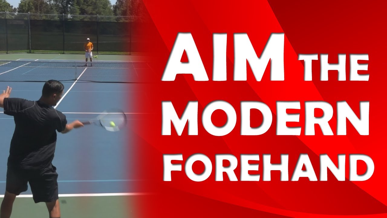 Aiming The Modern Forehand | CONTACT POINT TIPS - YouTube