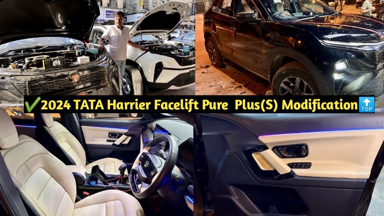 2024 Tata Harrier Facelift Pure plus(S)To Top Modification Harrier ...
