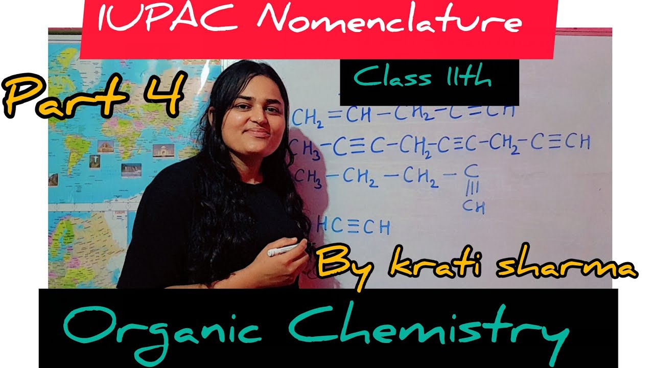 Class 11th |Organic Chemistry series |part 4🧪|Iupac Nomenclature |by ...