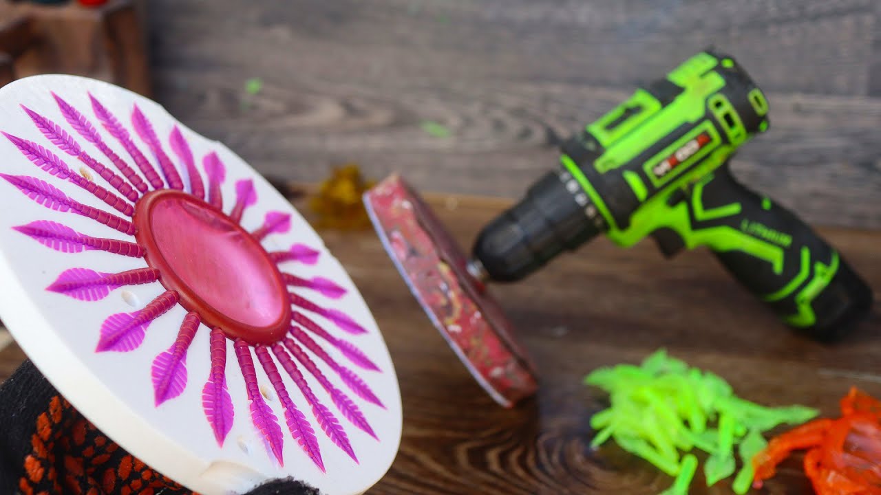 Handmade Soft Lures Machine for fishing - YouTube